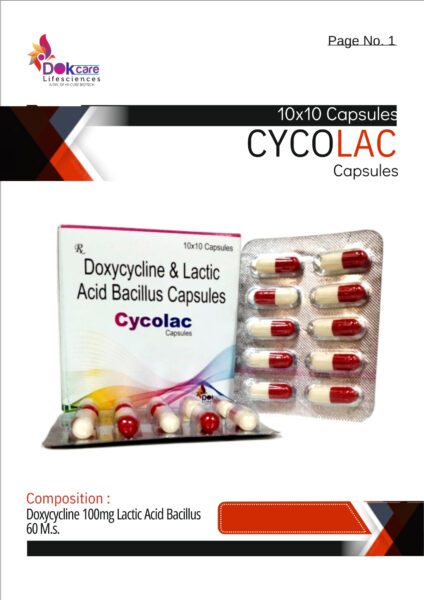 Cycolac Capsules - Dokcare Life Sciences