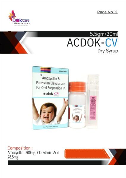 Syrup & Dry Syrup & Suspension - Dokcare Life Sciences