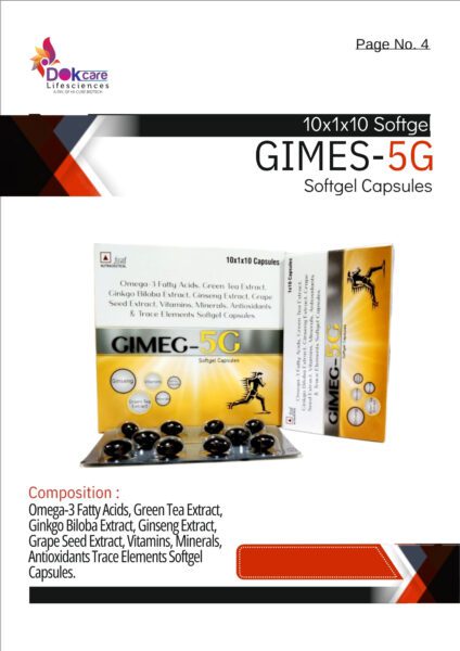 Omega3, Ginseng, Vitamins And Antioxidants | Dokcare Lifesciences