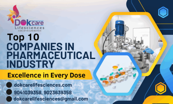Top 10 Companies in Pharmaceutical Industry : Dokcare Lifesciences